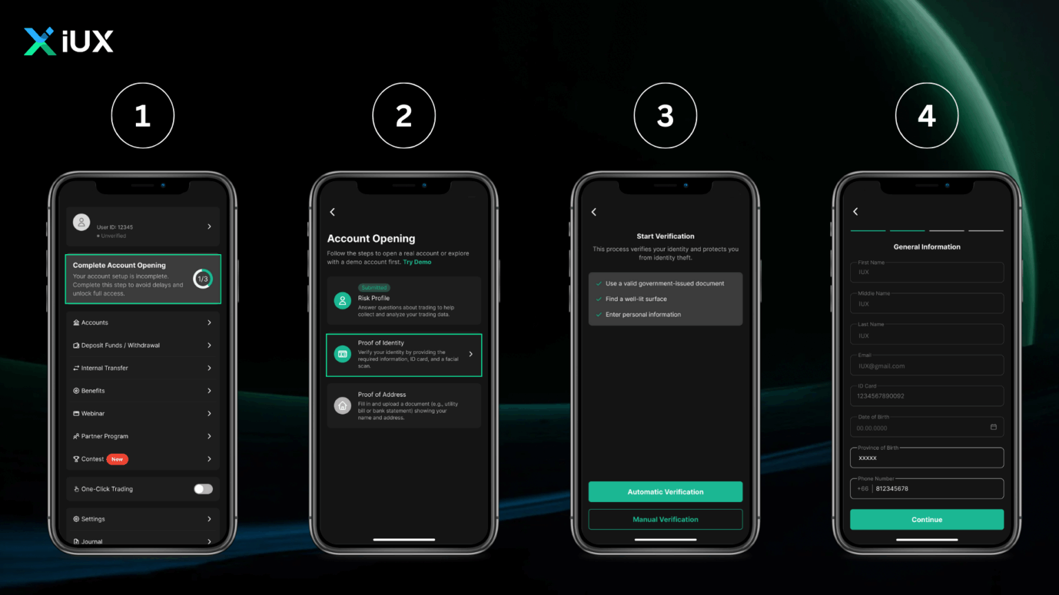 Proof of Identity (POI) verification process - IUX Help Center