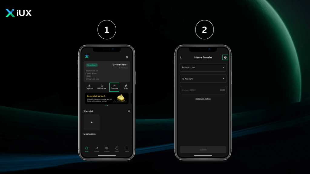 What is an internal transfer? - IUX Help Center